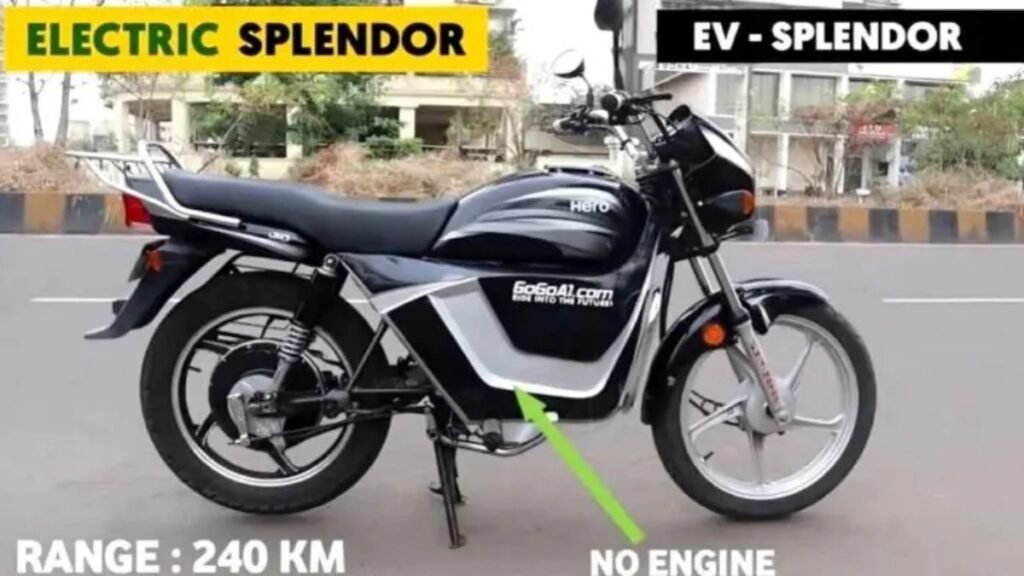 Hero Splendor Electric 2026 Launched in Budget Range – 240 Km Range ...