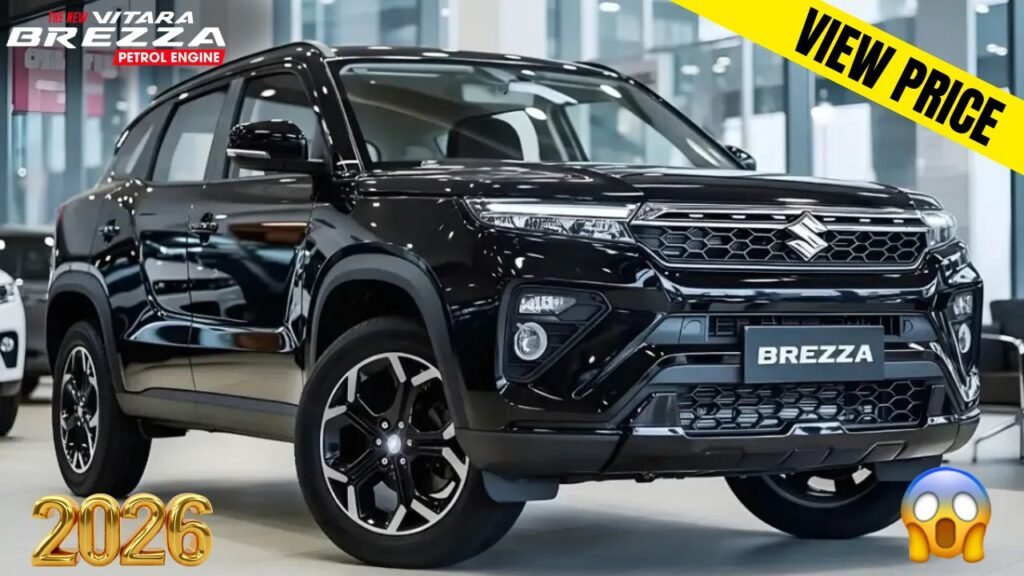 Maruti Brezza 2026 7-Seater New Model Launched at Low Price with 2956cc ...